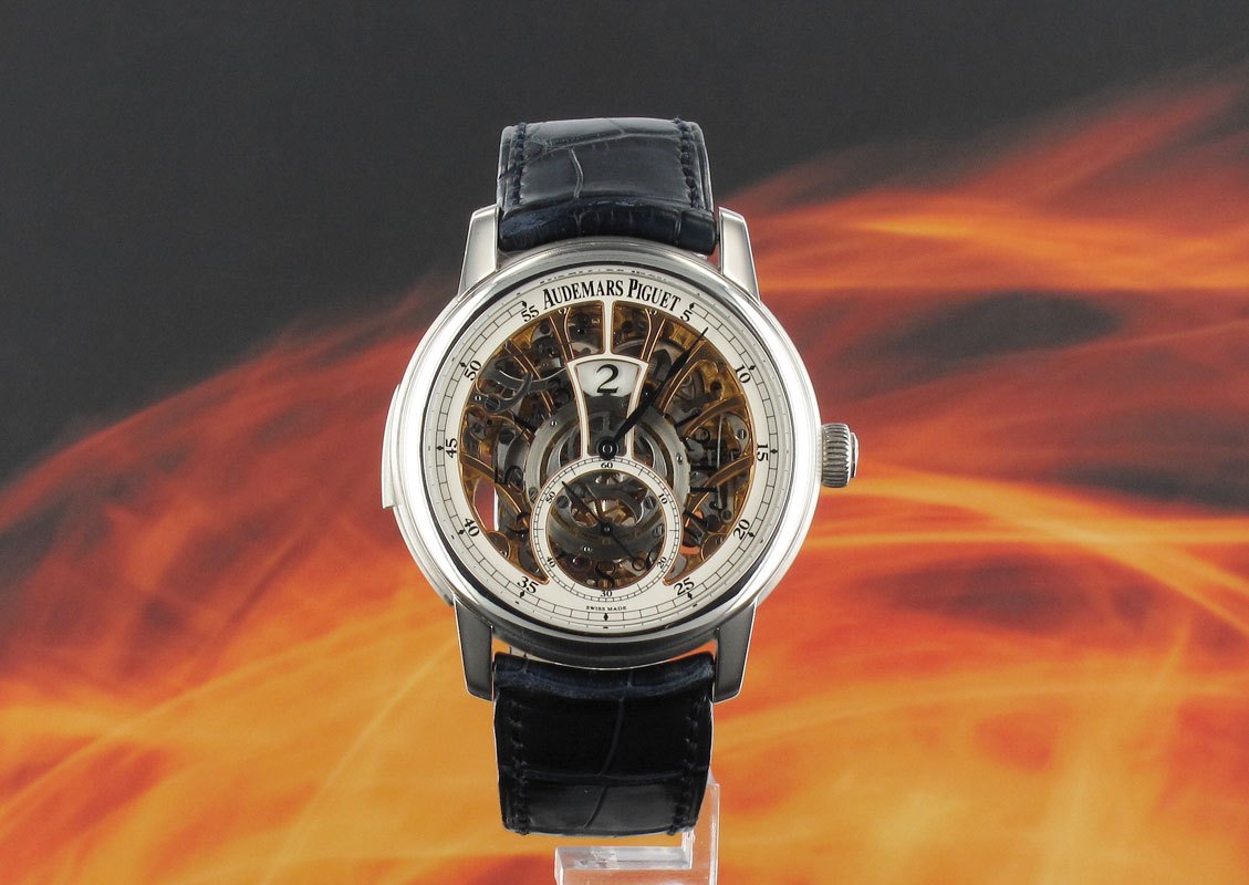 Watch Guru - Audemars Piguet - Minute Repeating Jump Hour Skeleton