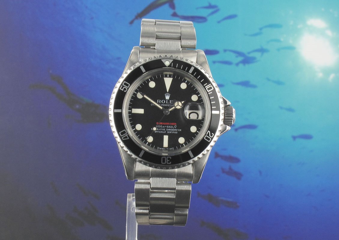 Watch Guru - Watch Fiend - Rolex - Submariner Red Mkii Dial