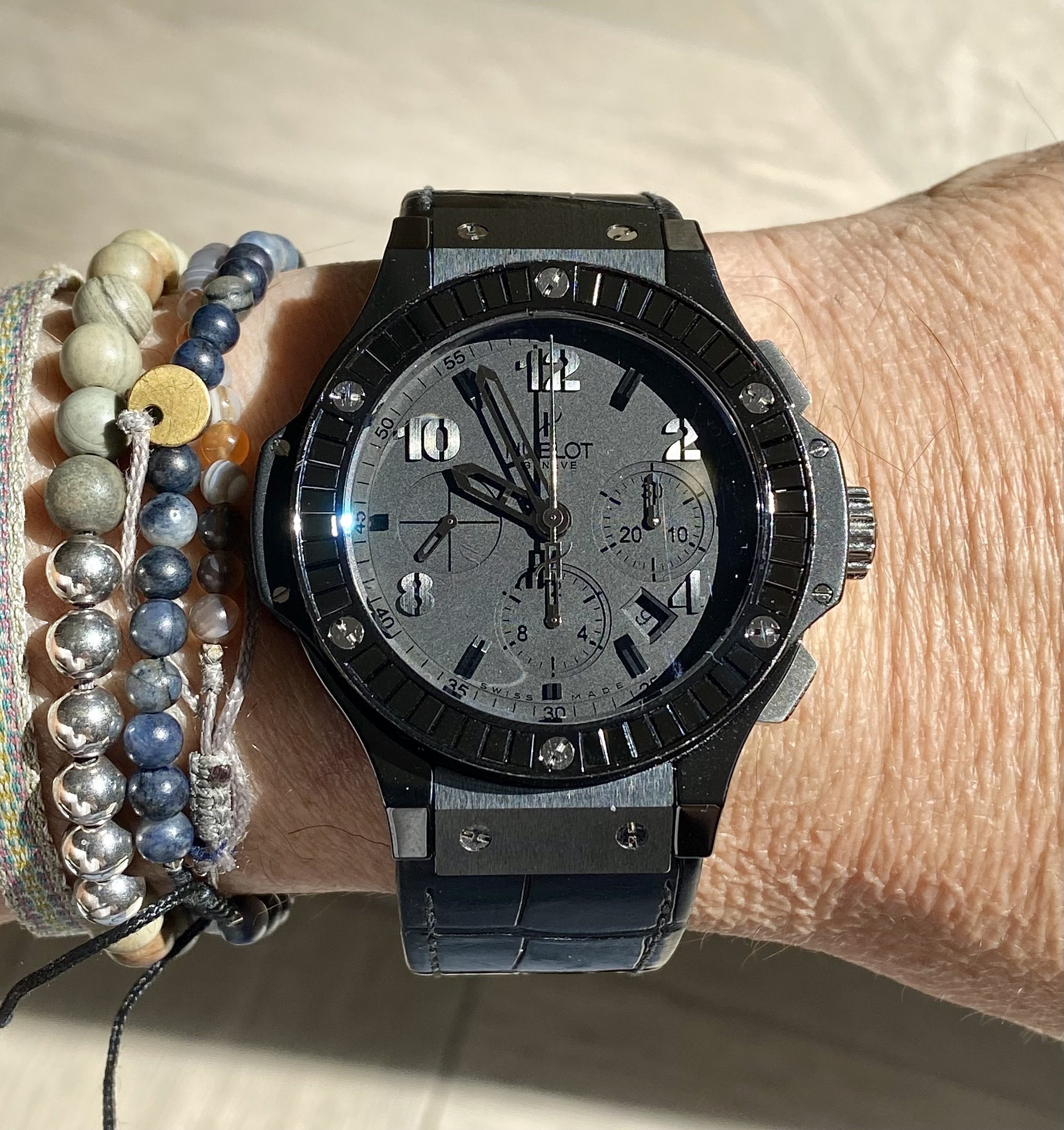 Watch Guru - Watch Fiend - Hublot - Big Bang All Black Chronograph