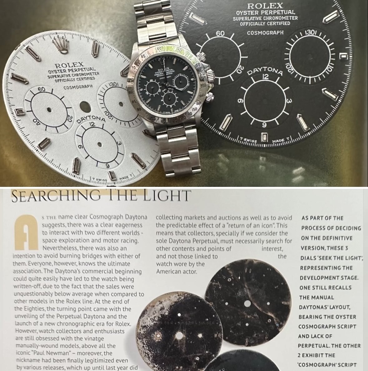 Watch Guru - Rolex - Daytona Proto Ref: 16520